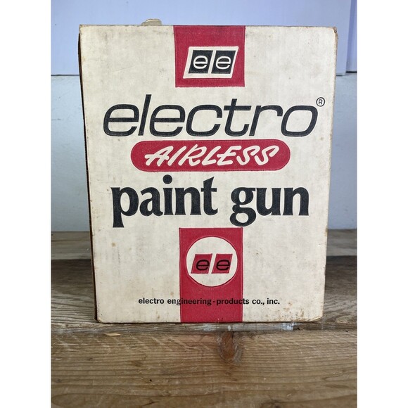 Electro | Other | Vintage Electro Rotary Airless Paint Spray Gun Model ...